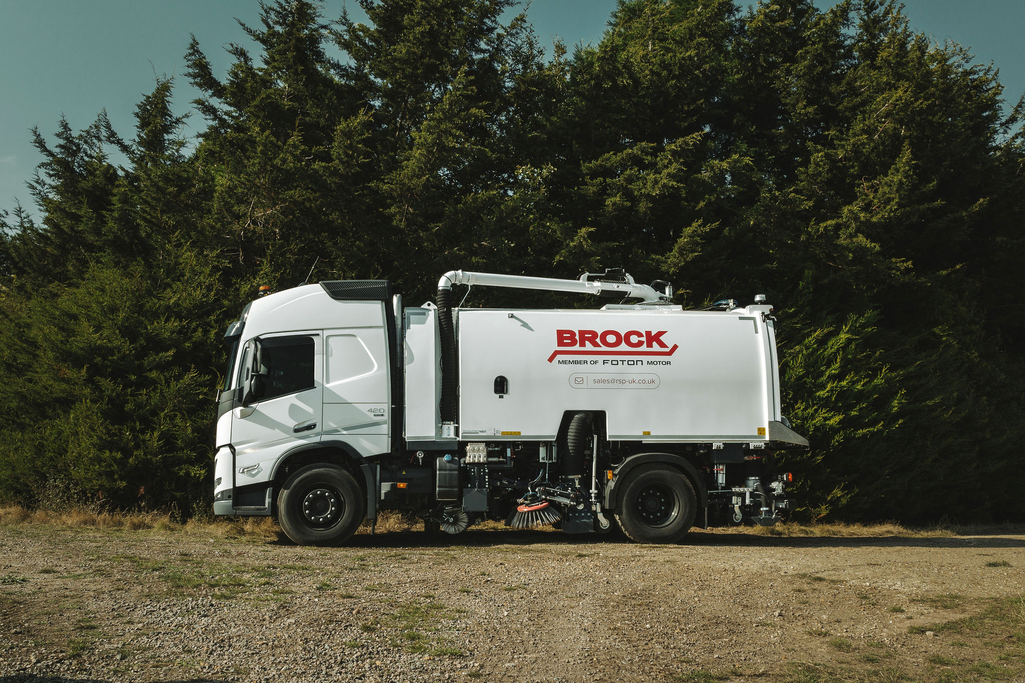 The BROCK VS7 Road Sweeper - RSP UK